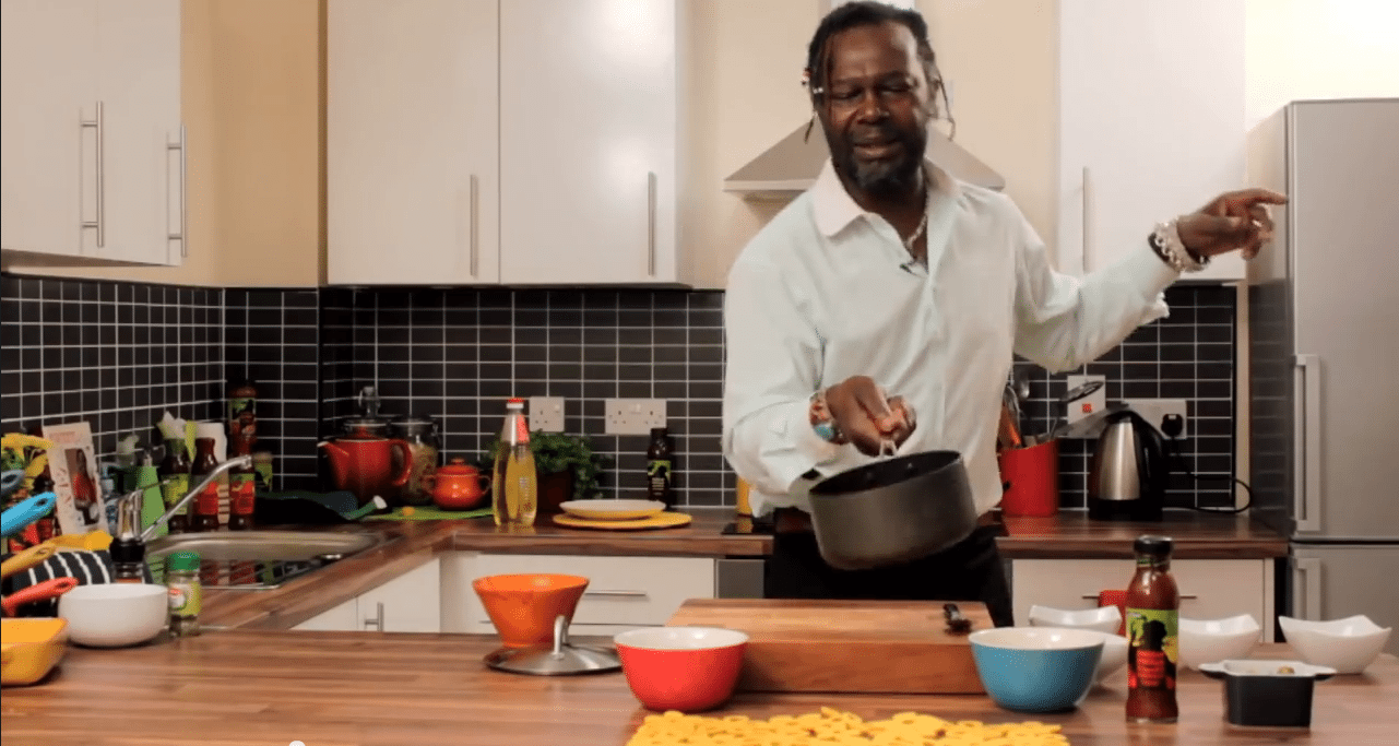 "Cookery for Students" - Levi Roots - The Dragon Slayer Cooking up ...
